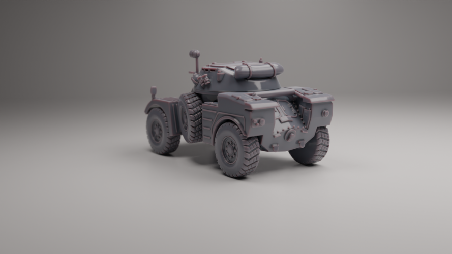 3D Printed PANHARD AML-60 AND 90 by guaro3D | Pinshape