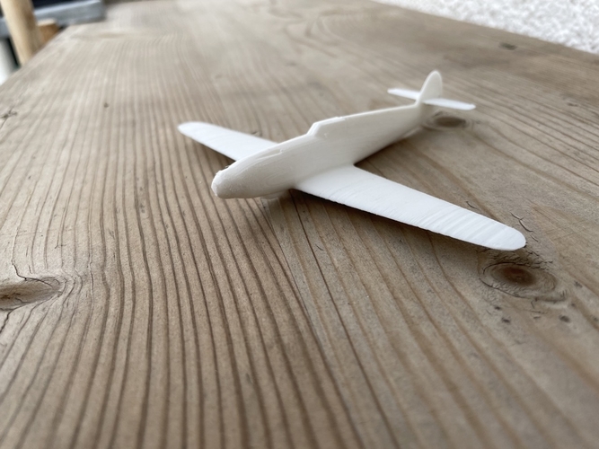 3D Printed Messerschmitt Bf 109 Plane by STLModelShop | Pinshape