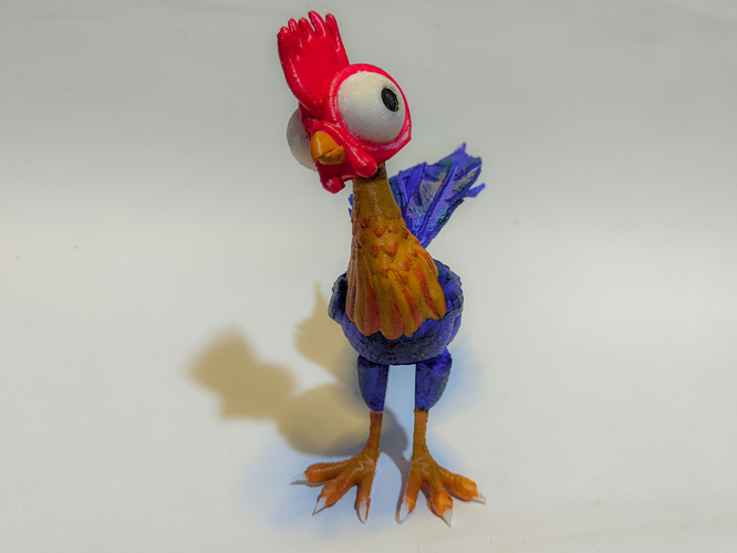 3D Printed Hey Hey from moana by chanaka fernando | Pinshape