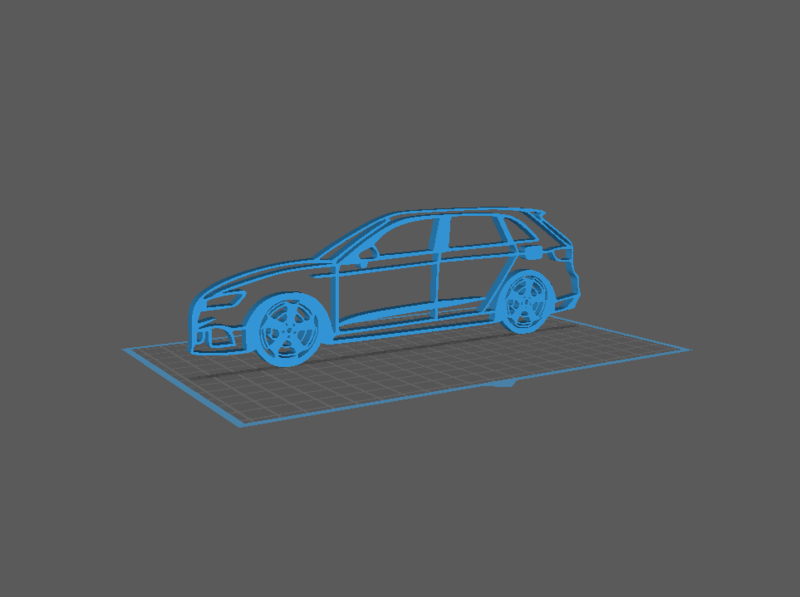 Audi - RS3 - Pinshape