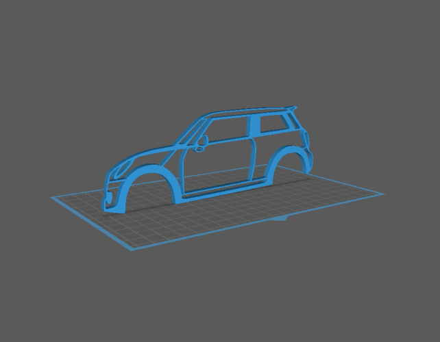 3D Printed Mini Cooper by 3Decoplate | Pinshape