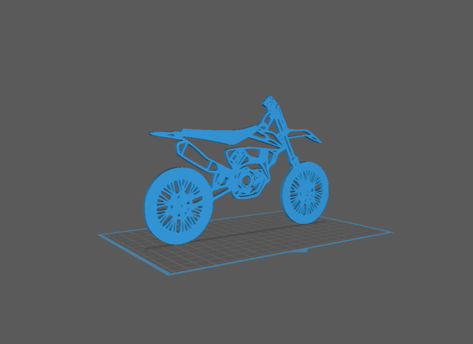 3D Printed KTM - SXF by 3Decoplate | Pinshape