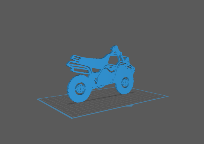 3D Printed Yamaha - Banshee by 3Decoplate | Pinshape