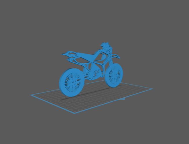 3D Printed Yamaha - DT 125 by 3Decoplate | Pinshape
