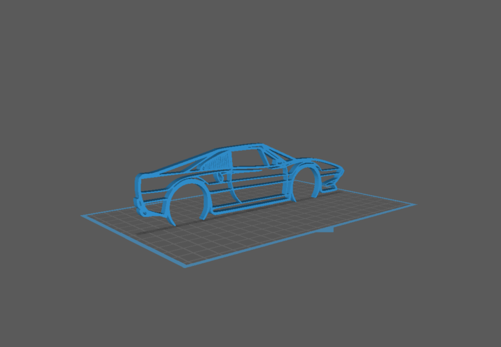 3D Printed Ferrari - 308 GTS QV by 3Decoplate | Pinshape