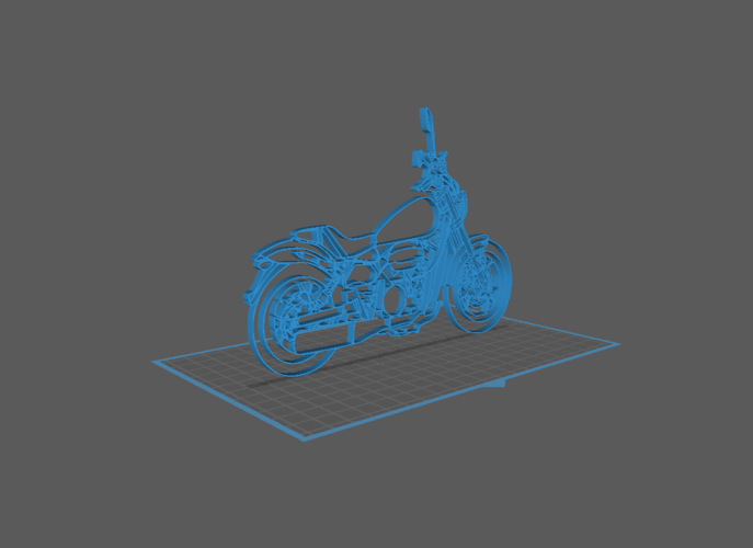 3D Printed Keeway - RKV 125 by 3Decoplate | Pinshape