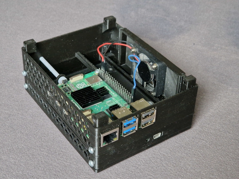 Modular Raspberry PI case - Pinshape
