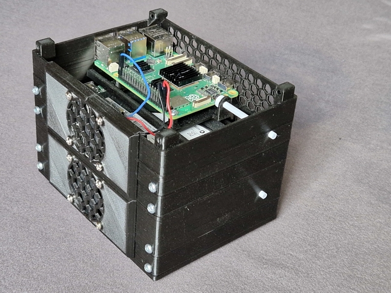 Modular Raspberry PI case - Pinshape