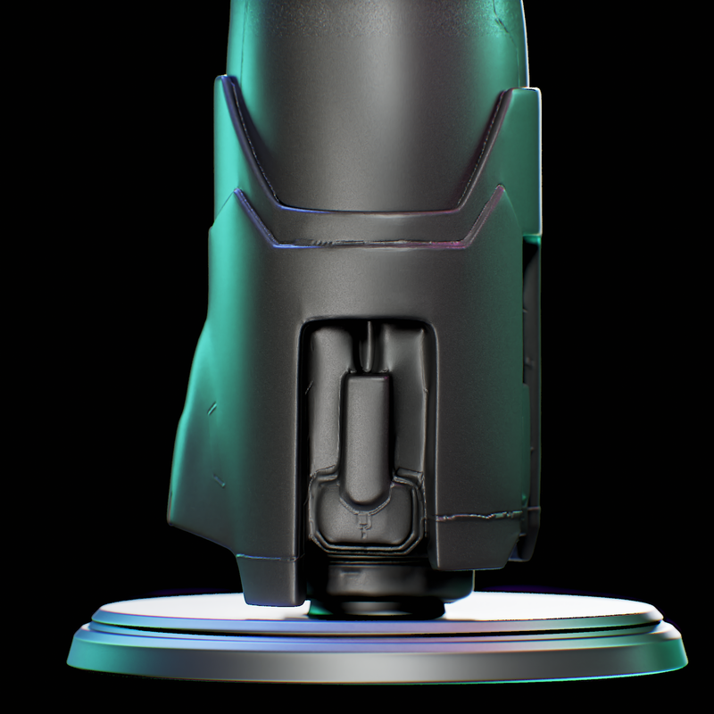 Silverhand Cyberpunk Controller stand holder joystick - Pinshape