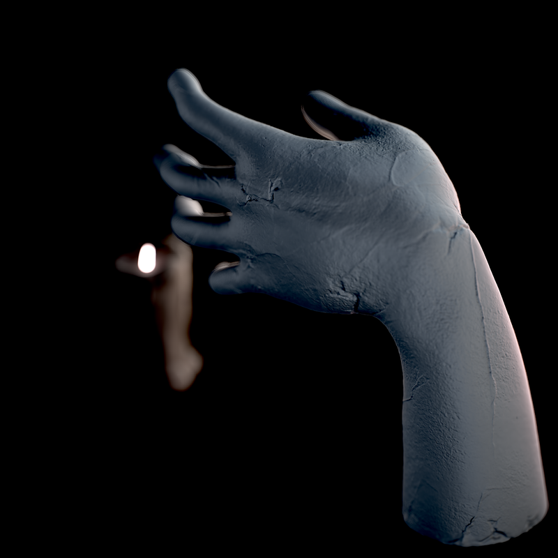 Talk To Me Hand - Hablame Mano - Pinshape