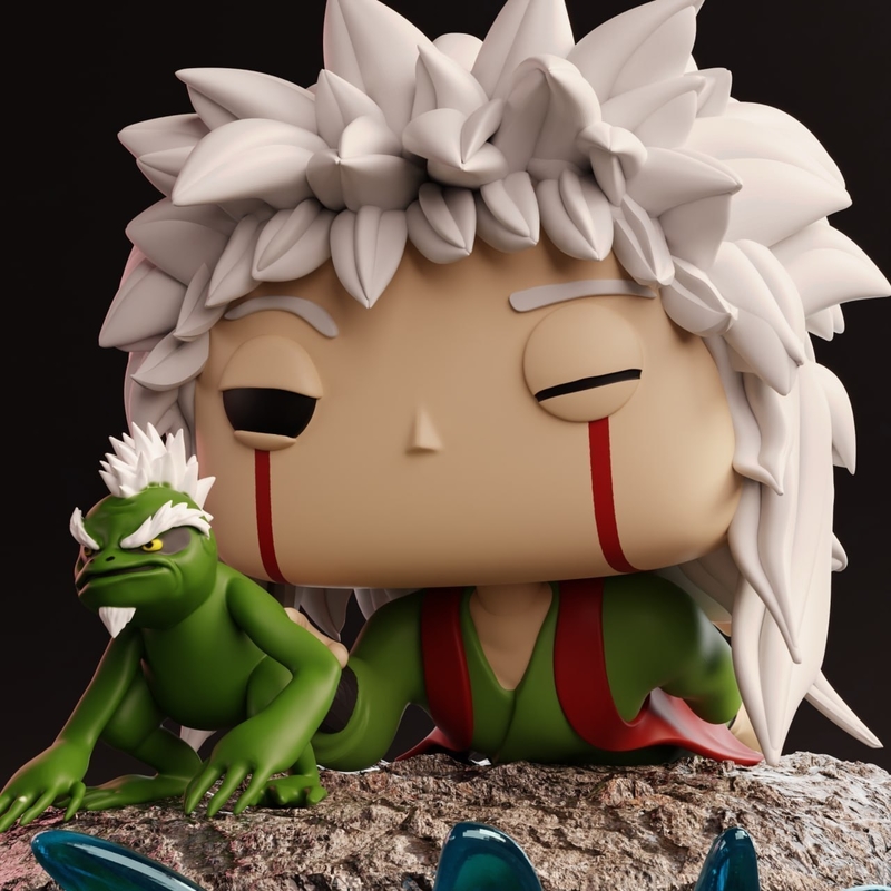 funko pop death of jiraiya - Pinshape