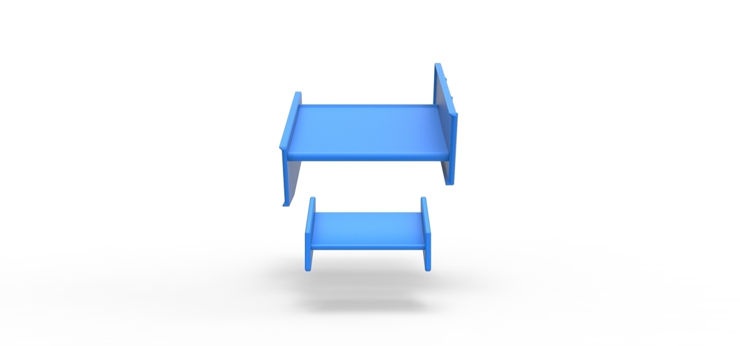 3D Printed Wings of Sprint car Scale 1:25 by TechItemsRock | Pinshape