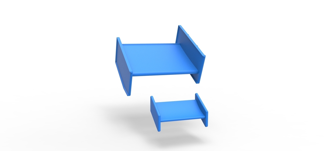 3D Printed Wings of Sprint car Scale 1:25 by TechItemsRock | Pinshape