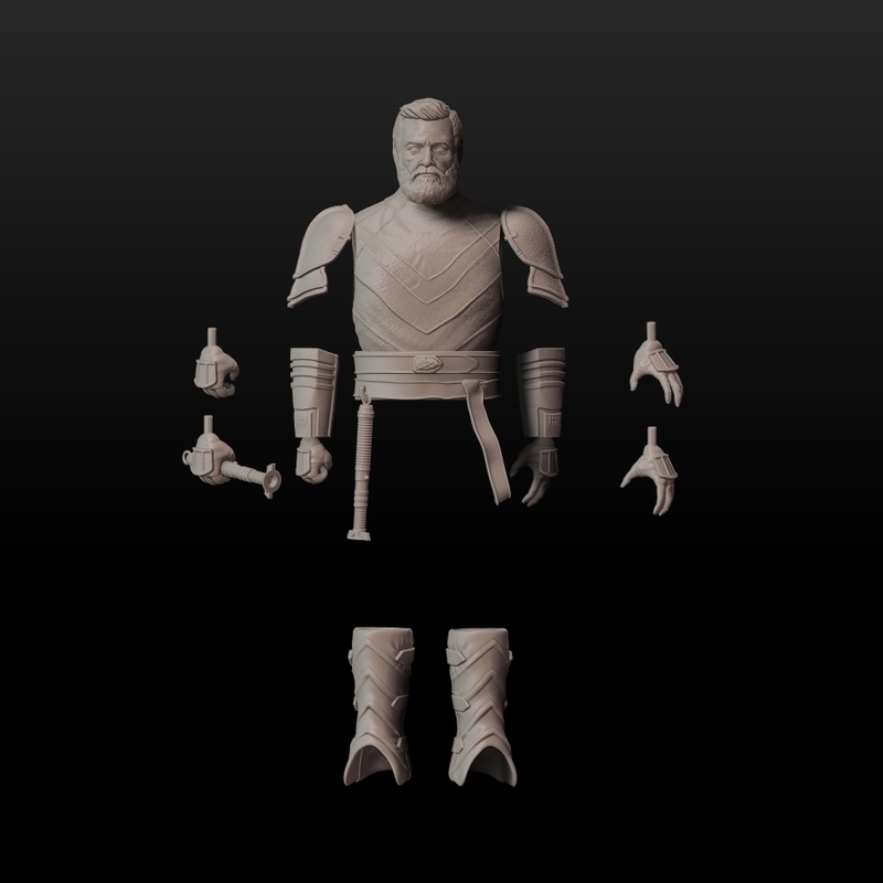 Star Wars Action figure - Baylan Skoll kit - Pinshape