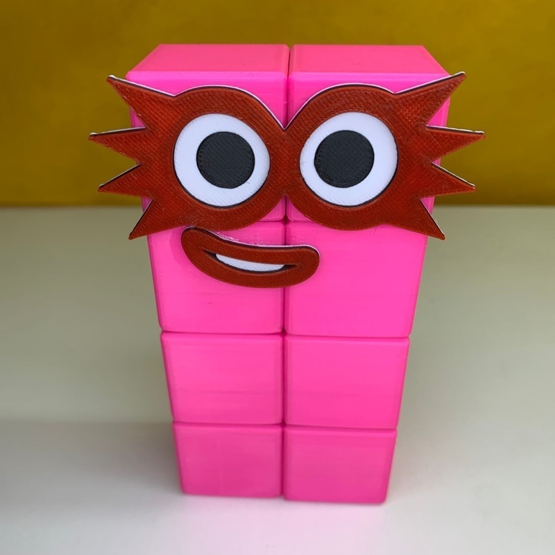 Numberblocks Six to Ten - Pinshape