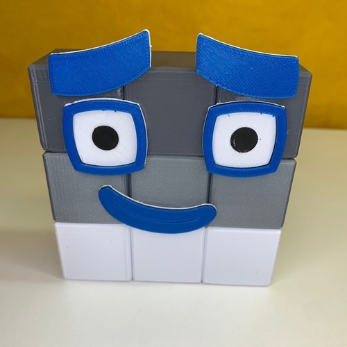 3D Printed Numberblocks Six to Ten by Andre Cardoso (andrebian) | Pinshape