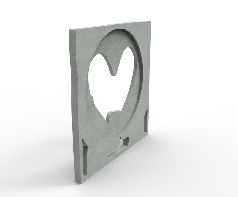 Amor frame - Pinshape