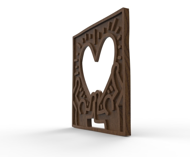 Amor frame - Pinshape