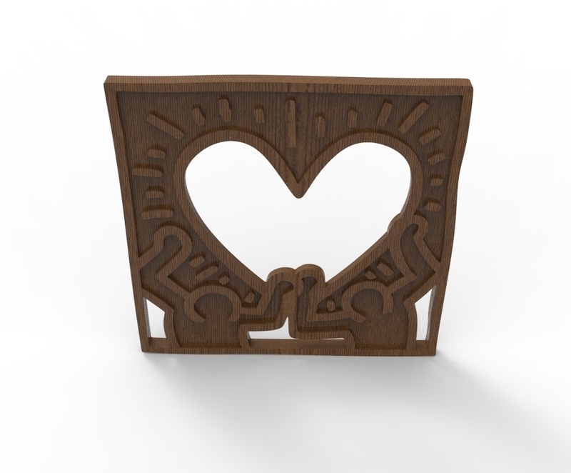 Amor frame - Pinshape