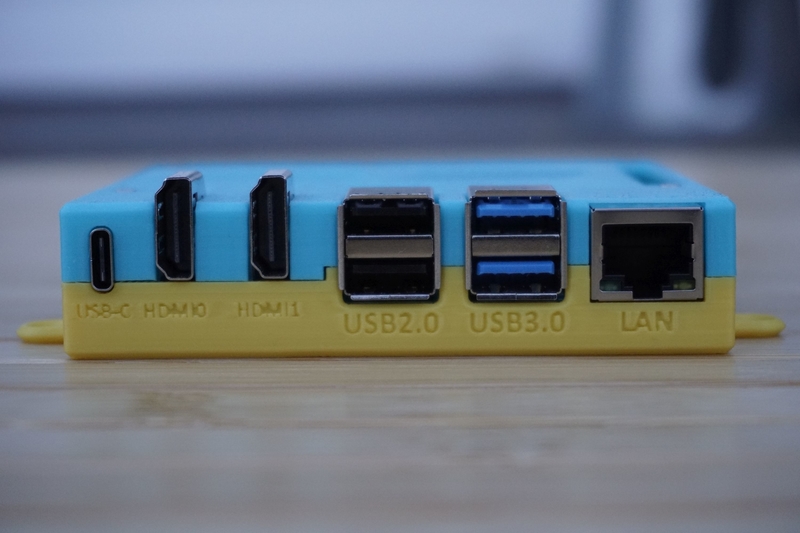 RaspberryPi 4 & Waveshare connector adapter housing - Pinshape
