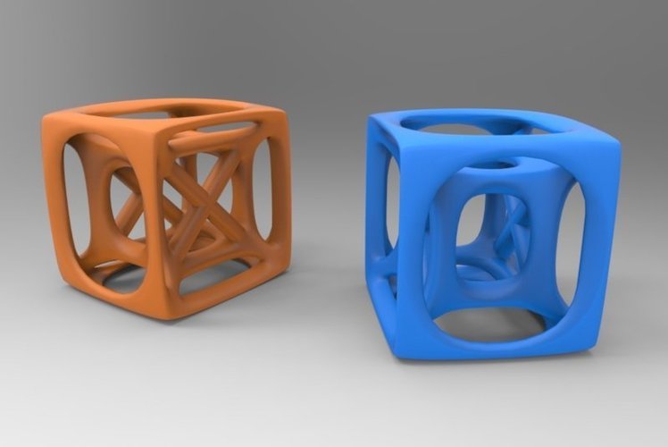 3D Printed Cube 2 by Esanjuan | Pinshape