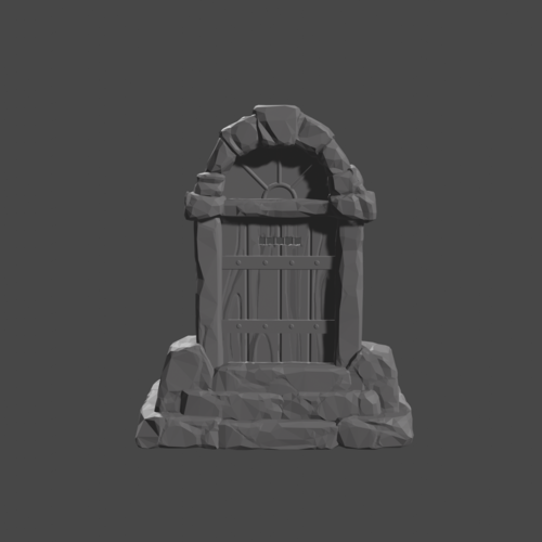 3D Printed Tavern door by mythtale.studios | Pinshape