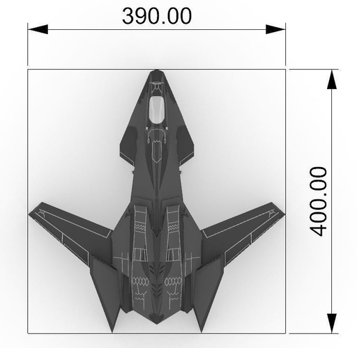 3D Printed F-37 Talon by dougldp21 | Pinshape