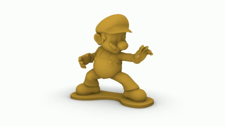 3D Printed SUPER MARIO GIANT by dougldp21 | Pinshape