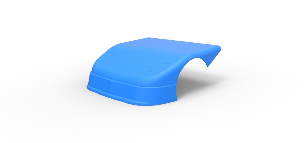 3D Printed Nose of New Zealand Super Saloon race car V2 Scale 1:25 by ...