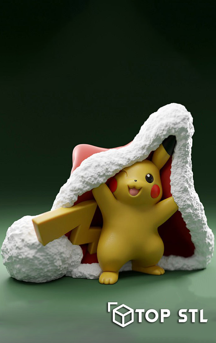 3D Printed Pokemon Christmas Pack STL 3D Print Models by amineboky ...