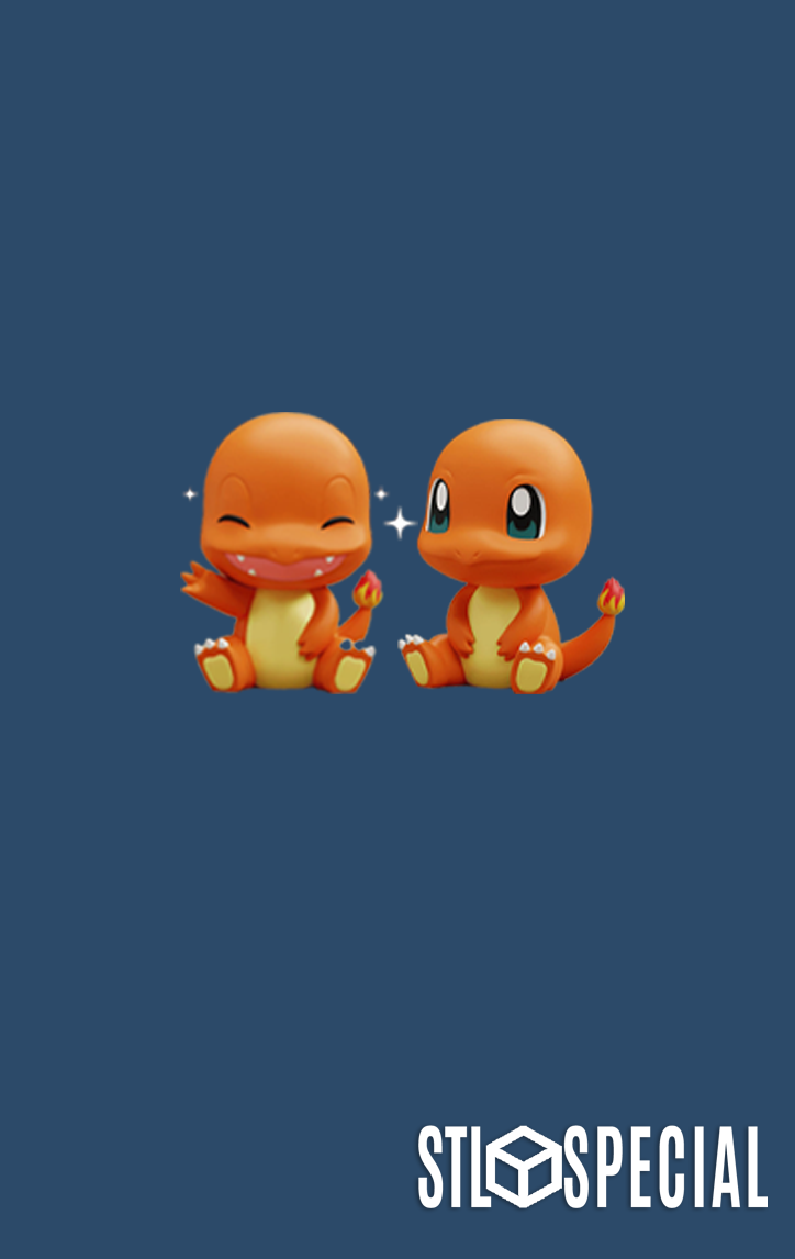 3D Printed Chibi Pokemon Collection Pack STL by Omarssa | Pinshape