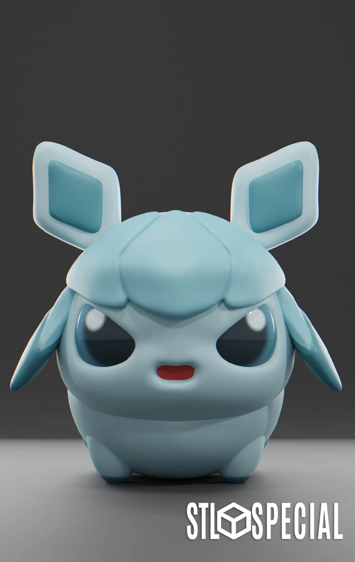 3D Printed Eevee Evolution Chibi Pack STL by Omarssa | Pinshape