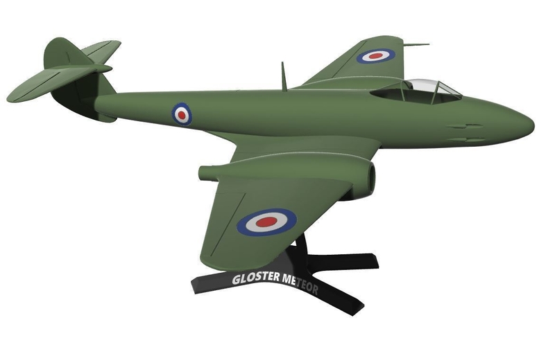 Gloster Meteor - Pinshape