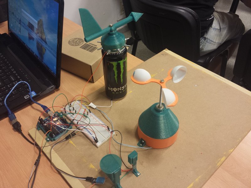 Arduino Anemometer - Pinshape