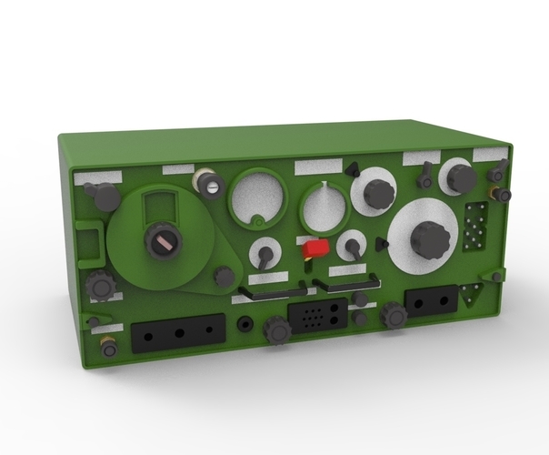 3D Printed Military Wireless Radio by saeed youhannae | Pinshape