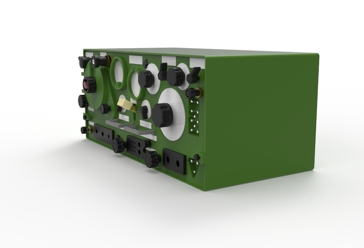 3D Printed Military Wireless Radio by saeed youhannae | Pinshape