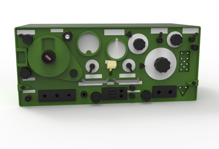3D Printed Military Wireless Radio by saeed youhannae | Pinshape