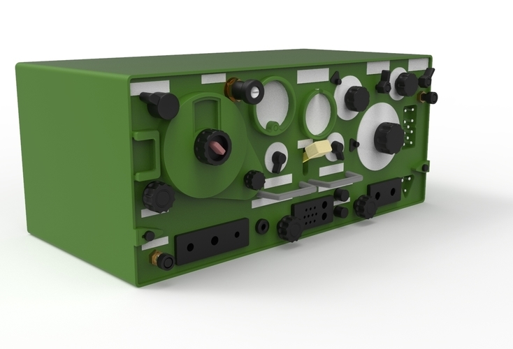 3D Printed Military Wireless Radio by saeed youhannae | Pinshape