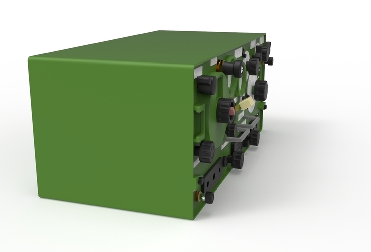 3D Printed Military Wireless Radio by saeed youhannae | Pinshape