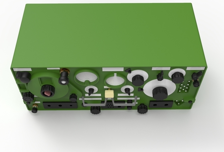 3D Printed Military Wireless Radio by saeed youhannae | Pinshape