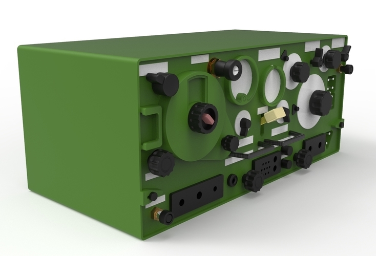 3D Printed Military Wireless Radio by saeed youhannae | Pinshape