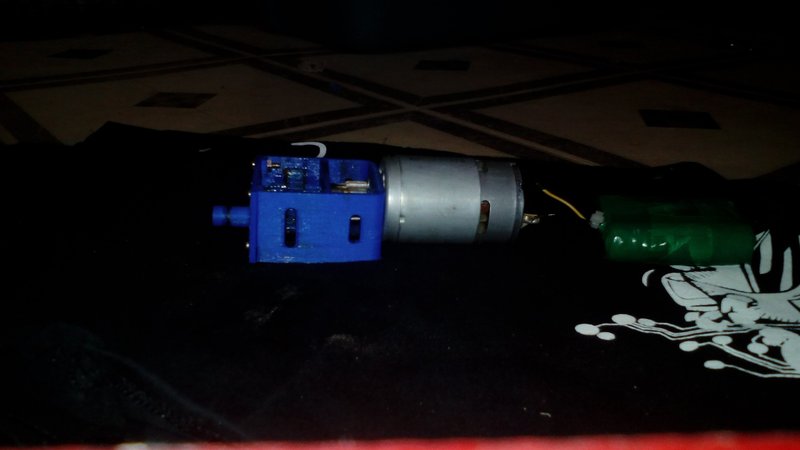 Gearbox for motor RS755 and RS775 - Pinshape