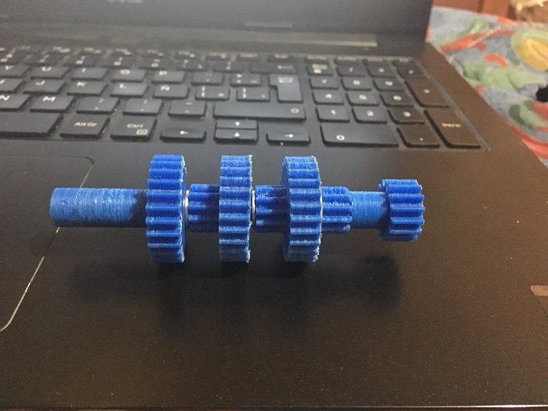 Gearbox for motor RS755 and RS775 - Pinshape
