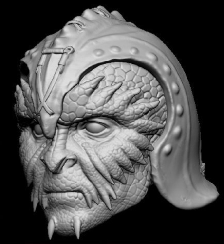 3D Printed Klaatu Head Sculpt - Star Wars Custom Action Figure Head by ...