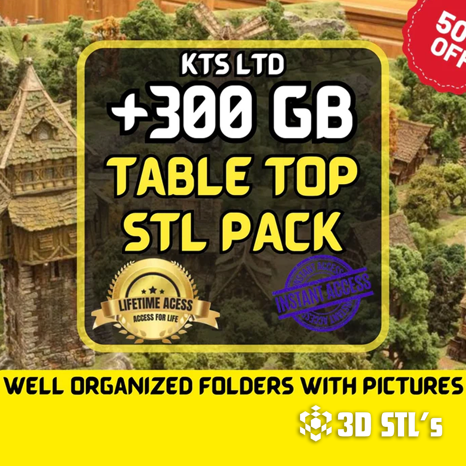 3D Printed MEGA PREMUIM STL Pack Bundle by amineboky | Pinshape