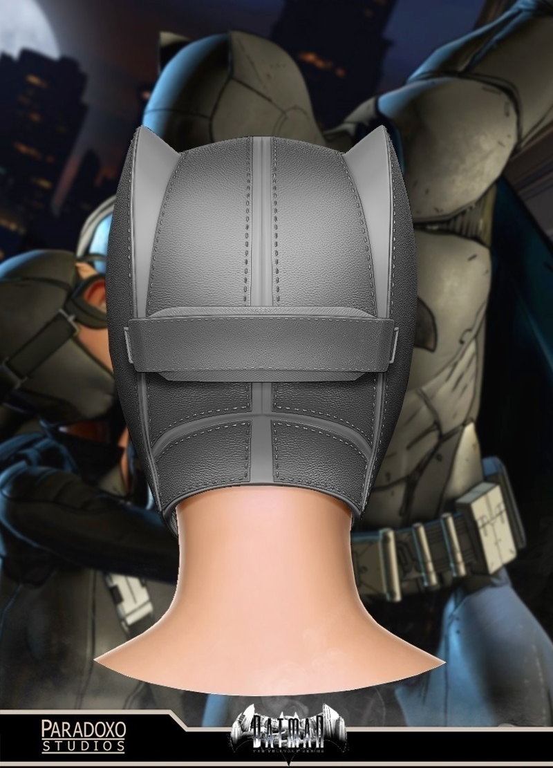 Catwoman Cowl From Batman The Telltale Series - Pinshape