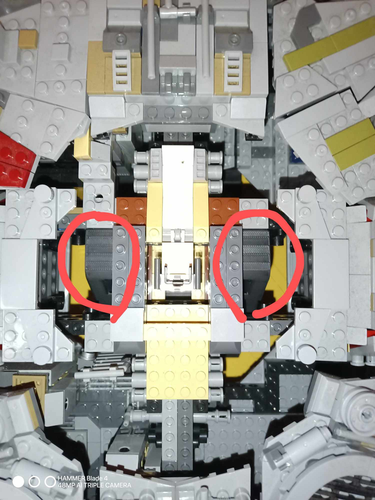 3D Printed Lego Millennium Falcon 75192 Wall mount by xqwzts4 | Pinshape