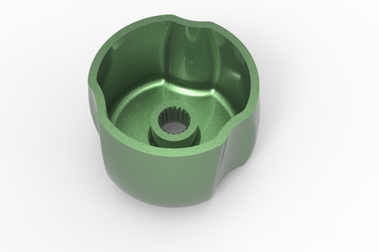 3D Printed Faucet handle by saeed youhannae | Pinshape