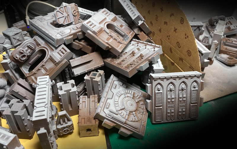 KillSquad Gallowdark Modular Sci-fi Spaceship Terrain - Pinshape