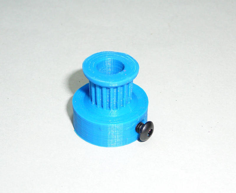 Geoff's GT2 Timing Belt pulley - fully 3D printed - Pinshape